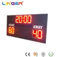 China 1000x1600x90mm Football Stadium Scoreboard Fully Waterproof IP65 240V for High School for sale