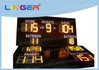 China Wireless LED Cricket Scoreboard 12-inch 300mm Digits 8.2ft Display with 500m Range and 2-Year Warranty for sale