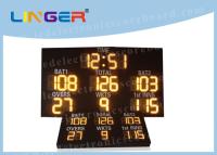 China IP65 Digital Cricket Scoreboard 12 inch 300mm 7 Segment Display Multi Sport Scoreboard for sale