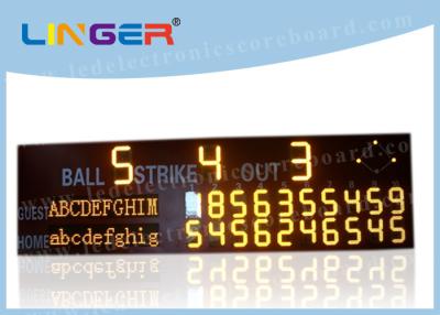 China High Brightness LED Baseball Scoreboard with 12