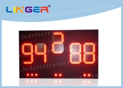 China 20-Inch Outdoor UV Protection LED Baseball Scoreboard with Brackets - 500mm Digit Height, 100000 Hour LED Life for sale