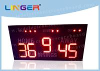 China 16 Inch 500mm LED Baseball Scoreboard with 1000m Wireless Control and 100000 Hour LED Lifespan for High School Games for sale