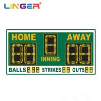 China LED Baseball Scoreboard High Refresh Rate High Resolution Custom Size CE Certified for sale