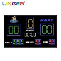 China High Protection Level LED Baseball Scoreboard With Easy Installation And Easy Maintenance for sale