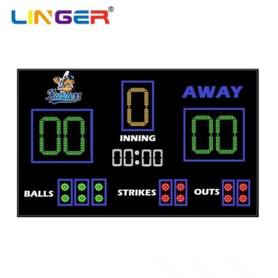 China High Protection Level LED Baseball Scoreboard With Easy Installation And Easy Maintenance for sale