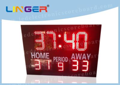 China 12'' & 16'' Red LED Electronic Horse Polo Scoreboard with 100,000 Hour LED Life and Wireless Control up to 1000m for sale
