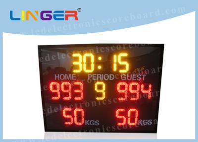 China 12 Inch 300mm Wrestling Electronic Scoreboard with High Visibility LED Display - 110V-240V Power, 2-Year Warranty for sale
