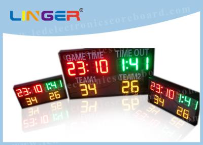 China Three Colors LED Electronic Paintball Scoreboard with 12