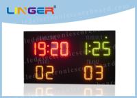 China LED Electronic Scoreboard 8 Inch 3 Color Display for Paintball Indoor Outdoor Multi Sports for sale