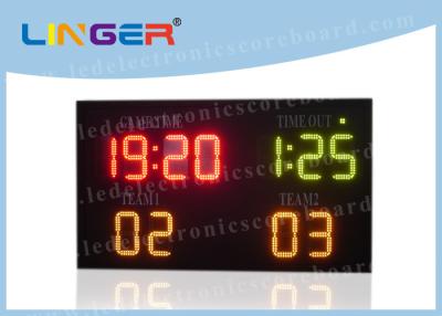 China LED Electronic Scoreboard 8 Inch 3 Color Display for Paintball Indoor Outdoor Multi Sports for sale