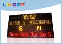 China P16mm LED Electronic Scoreboard For Basketball Iron Waterproof Cabinet for sale