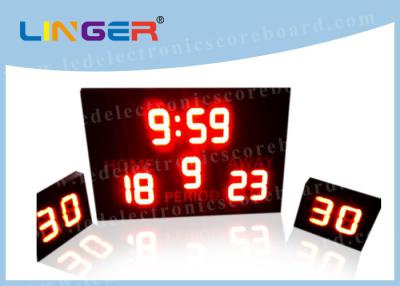 China Low Volatge and Current with Shot Clock Led Electronic Scoreboard for Waterpolo for sale