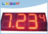 China LED Gas Station Price Sign Display 650x1400mm with 20