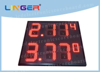 China IP65 Outdoor LED Digital Gas Price Sign - 400mm x 1000mm Display, 5000cd/m² Brightness, Wireless RF433 1000m Range for sale