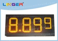 China 8.88 Digital LED Gas Price Sign for Petrol Stations - 5000cd/m² Brightness, IP65 Waterproof, 100,000 Hour Lifespan for sale
