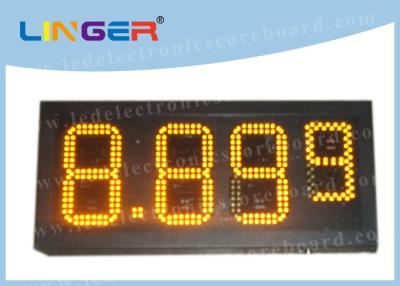 China 8.88 Digital LED Gas Price Sign for Petrol Stations - 5000cd/m² Brightness, IP65 Waterproof, 100,000 Hour Lifespan for sale