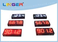 China 200mm Height LED Gas Price Sign with 888.8 Format, 5000cd/m² Brightness, IP65 Waterproof Rating for Outdoor Fuel Stations for sale