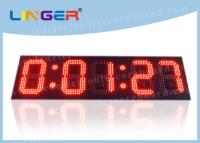 China 12'' 300mm 7-Segment LED Countdown Timer for Train Station with 5000cd/m² Brightness and IP65 Rating for sale