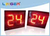 China 12 Inch 300mm LED Shot Clock Timer with 24-Second Countdown, IP65 Waterproof Rating and 1000M Wireless Control for sale