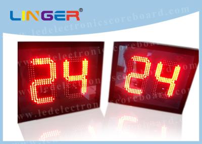 China 12 Inch 300mm LED Shot Clock Timer with 24-Second Countdown, IP65 Waterproof Rating and 1000M Wireless Control for sale