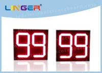 China 20 Inch Red LED Countdown Timer for Basketball Scoreboard 110V 240V for sale