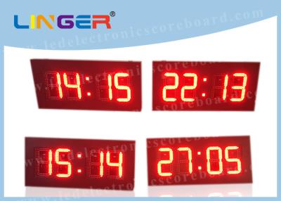 China 12 Inch 300mm Industrial Digital Clock with IP65 Waterproof Rating and 100,000 Hour LED Lifespan for sale