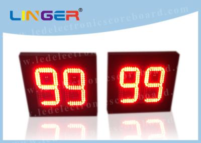 China 20-Inch Wireless Shot Clock with Red LED Display - 5000cd/m² Brightness, IP65 Waterproof, 1000m RF Range for sale