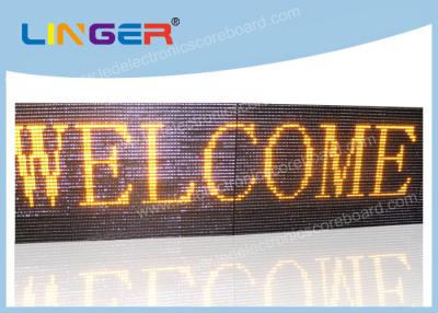 China Customized LED Scrolling Message Sign 640mm x 2048mm with IP65 Waterproof Rating and 4500cd/m² Brightness for sale