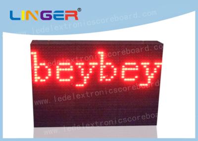 China Waterproof LED Scrolling Message Sign 160x320mm IP65 Programmable Display Board for sale