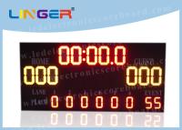 China Low Voltage Swimming Pool LED Scoreboard 8-12 Inch Display with Wireless PC Controller - 110-240V Waterproof for sale