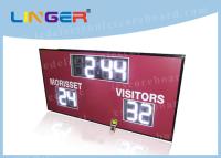 China 12 inch 300mm White LED Electronic Scoreboard 110V Multi Sport Game Timer for sale
