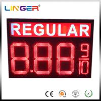 China IP65 Waterproof Electronic LED Gas Price Display Customized Design for sale