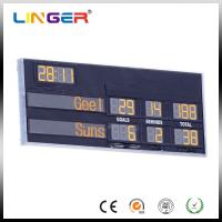 China Stadium Outdoor LED Soccer Scoreboard 300mm Digit Height with CE/ROHS Certification and 800m Wireless Control for sale