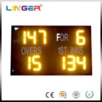 China Outdoor Cricket Digital Scoreboard - 8/12/16 Inch LED Display, 7500cd/m² Brightness, 2-Year Warranty for sale