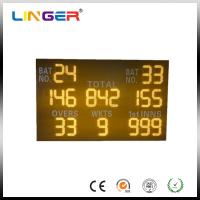 China Custom Digital Cricket Scoreboard with 8-16 Inch LED Digits and 100000 Hours LED Life for Sports Venues for sale
