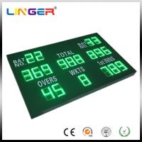 China Green Digital Cricket Scoreboard with Wireless Control - 6