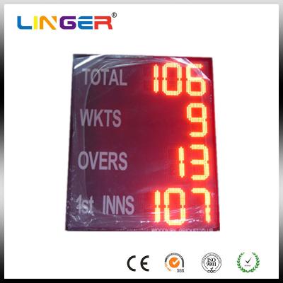China Lightweight Indoor Electronic Cricket Scoreboard with 12