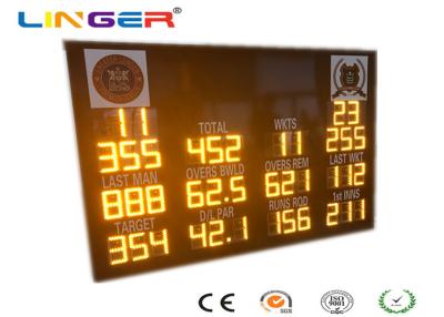 China 6 Inch Electronic Cricket Score Board with 150mm LED Digits, Wireless Control up to 800m, 2-Year Warranty for sale