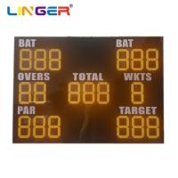 China Weatherproof Digital Cricket Scoreboard IP67 4-30 Inch LED for UK Clubs Schools for sale