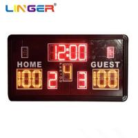 China 900mm x 450mm Desktop Scoreboard with Rechargeable 18650 Battery 6 Digit for sale