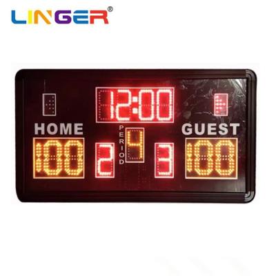 China 900mm x 450mm Desktop Scoreboard with Rechargeable 18650 Battery 6 Digit for sale