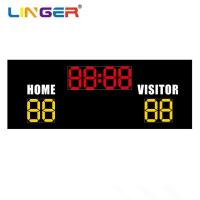 China 4m x 2m Economy Football Scoreboard 20 inch Digit LED Display for sale
