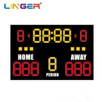 China 13 Digit LED Basketball Scoreboard Basic Function Economy Version 10 Inch Digit Size for sale