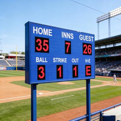China Factory Wholesale Baseball Scoreboard 12 inch LED Digital Display IP67 Waterproof for sale