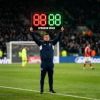 China Portable LED Football Substitution Board IP65 Waterproof 8-12 Inch Digit Size DC12V for sale