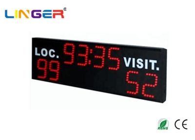 China Professional 6-Inch Portable Electronic Scoreboard with IR Remote Control - 45x85cm Multi-Sport Display for Indoor/Outdoor Use for sale