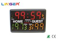 China LED Portable Digital Scoreboard with 4-Inch Display, 12 Digits & Multi-Sport Function for Indoor Sports for sale