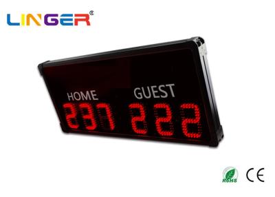 China Linger LGPS-6D200R Portable LED Basketball Scoreboard - 6 Digit Display, 8