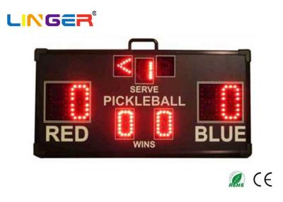 China Portable Electronic Scoreboard 24x35 Inch with 8-Digit LED Display and Wireless Control for Stadium Sports for sale