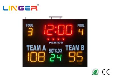 China Wireless Remote Control Portable Electronic Baseball Scoreboard 45x65cm with 14 LED Digits and Carry Bag for sale